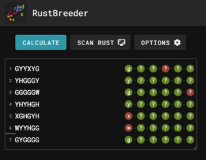 【RUST】初心者向け講座！農業応用編 遺伝子を組み換えて効率を上げよう！ - HUKUROUのゲームライフブログ
